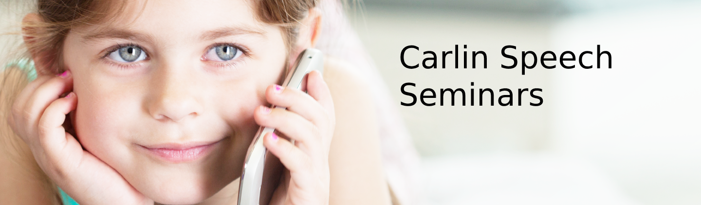 Seminars – Carlin Speech Pathology